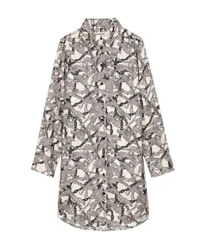 Zadig&Voltaire Rais Collared Button-up Shirt Dress