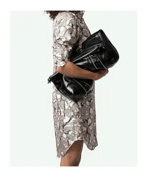 Zadig&Voltaire Rais Collared Button-up Shirt Dress
