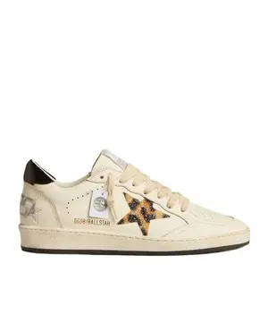 GOLDEN GOOSE Ball Star Sneakers - Nude