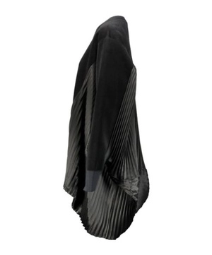 Junya Watanabe Asymmetric Velvet Crewneck Sweatshirt