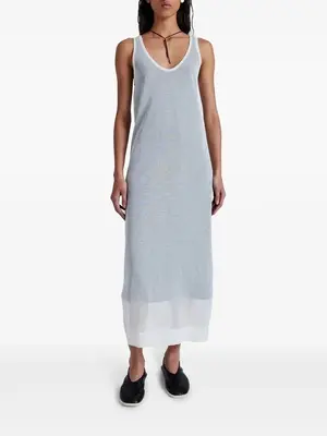 Proenza Schouler Knitted Scoop-neck Dress