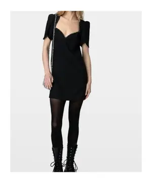 Zadig&Voltaire Roxelle Crystal-embellished Minidress