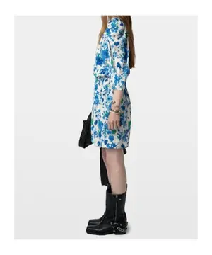 Zadig&Voltaire Ruz Floral-print Midi Dress