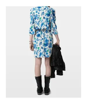 Zadig&Voltaire Ruz Floral-print Midi Dress
