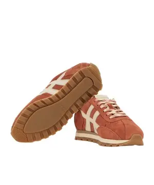 Hogan H671 Suede Leather Lace-up Sneakers