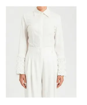 TWINSET Floral Silk Blend Shirt
