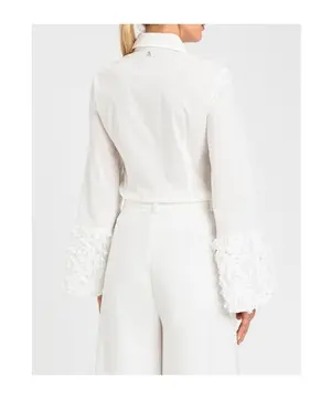TWINSET Floral Silk Blend Shirt