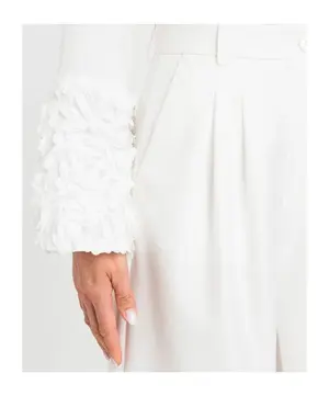 TWINSET Floral Silk Blend Shirt
