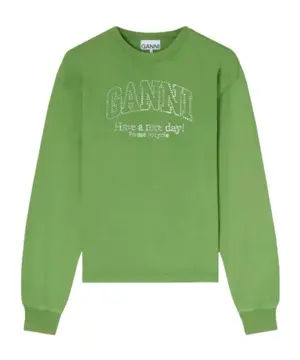 GANNI Daisy Duck Long-sleeve T-shirt