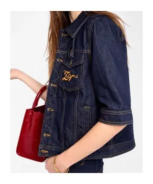 Zadig&Voltaire Kyo Short-sleeve Buttoned Jacket - Black