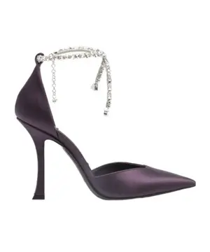 JIMMY CHOO Stevie Ankle-strap Embellished Pumps