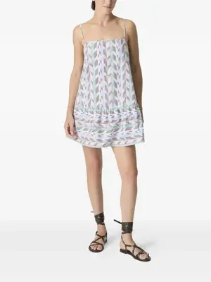 Missoni Chevron-patterned Mini Dress