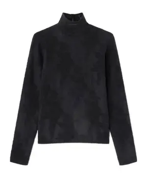 GANNI Sheer Turtleneck