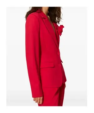 TWINSET Floral-appliqué Blazer