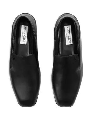 JIMMY CHOO Eliot Leather Ballet Flats