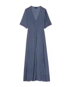 Zadig&Voltaire Rodalan V-neck Midi Dress