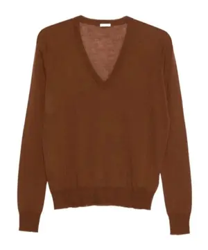 JOSEPH V-neck Pullover - Cinnamon