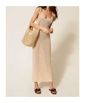 TWINSET Floral-appliqué Dress