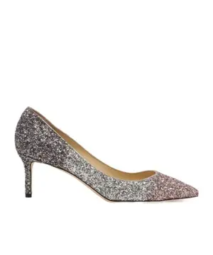 JIMMY CHOO Crystal Heel Pumps