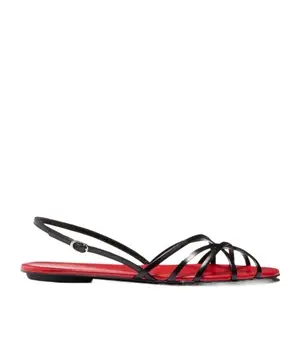 Proenza Schouler Uma Slingback Sandals - Black