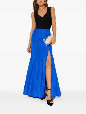 Cult Gaia Jori Slit Flared Maxi Skirt