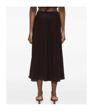 P.a.r.o.s.h Drawstring Midi Skirt