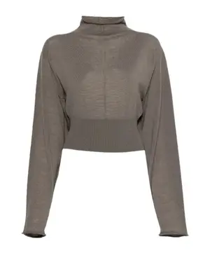 Rick Owens Con High-neck Top