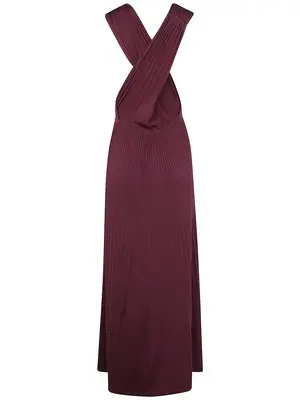 TWINSET Wrap Maxi Dress