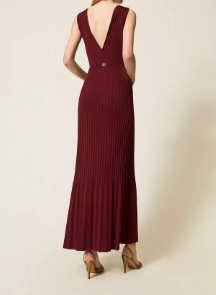 TWINSET Wrap Maxi Dress