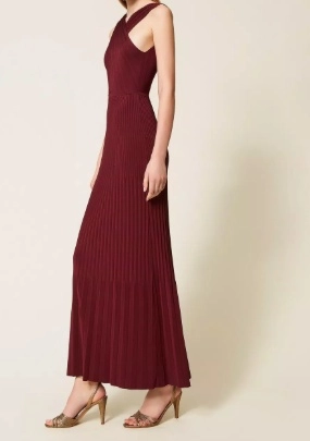 TWINSET Wrap Maxi Dress