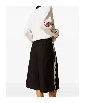 TWINSET Stripe-detail Shorts