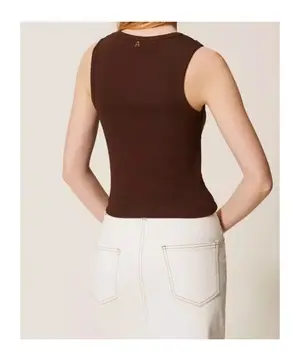 TWINSET Embroidered Top
