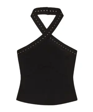 TWINSET Halterneck Knitted Top