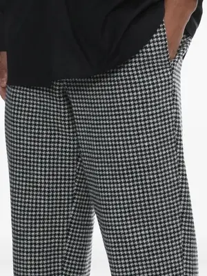 Comme Des Garçons Houndstooth Trousers