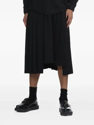 Comme Des Garçons Pleated Midi Skirt
