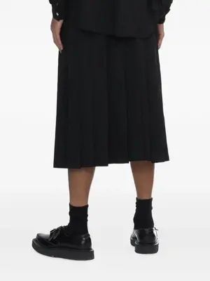 Comme Des Garçons Pleated Midi Skirt