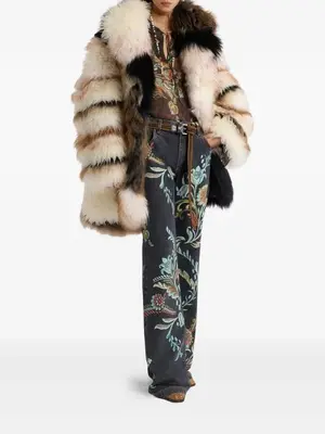 Etro Mixed Fur Coat