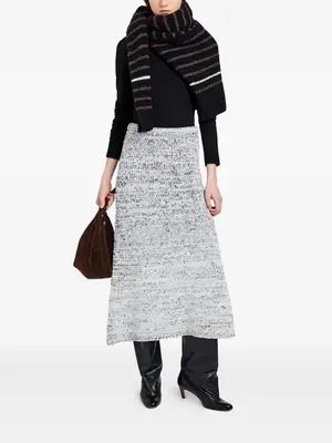 Proenza Schouler Kerry A-line Midi Skirt - White