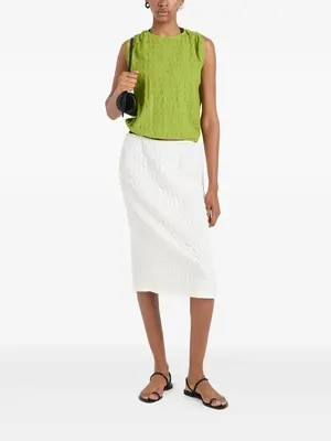 Proenza Schouler Lori Textured Midi Skirt