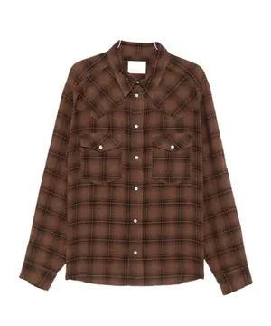 Isabel Marant Étoile Long Sleeved Checked Shirt
