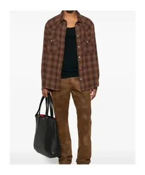 Isabel Marant Étoile Long Sleeved Checked Shirt