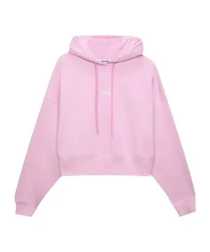 MSGM Drawstring Hoodie - Pink