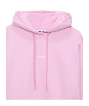MSGM Drawstring Hoodie - Pink