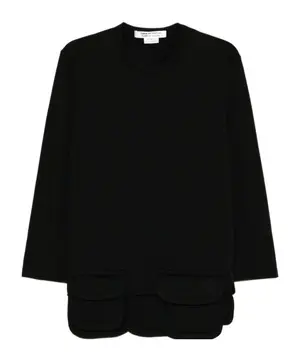 Comme Des Garçons Long-sleeve T-shirt - Black