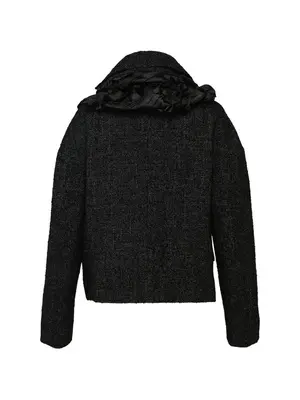 Comme Des Garçons Ruffled Jacket - Black