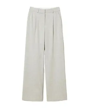 TWINSET Tailored Pleated Trousers With Logo Hardware