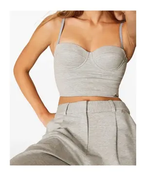 TWINSET Tailored Pleated Trousers With Logo Hardware