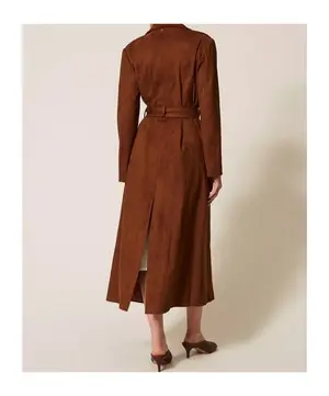 TWINSET Belted Trench Coat