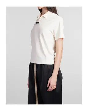 Fear Of God Piqué Cropped Polo Top