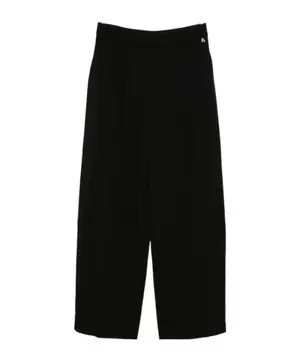 TWINSET Logo-plaque Wide-leg Trousers